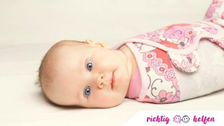 Baby pucken aber sicher - Richtig helfen